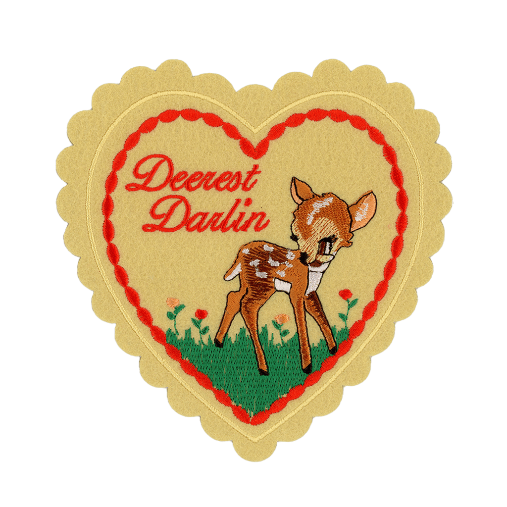 Deerest Darlin Doily Patch and Greeting Card – Cissy Wears